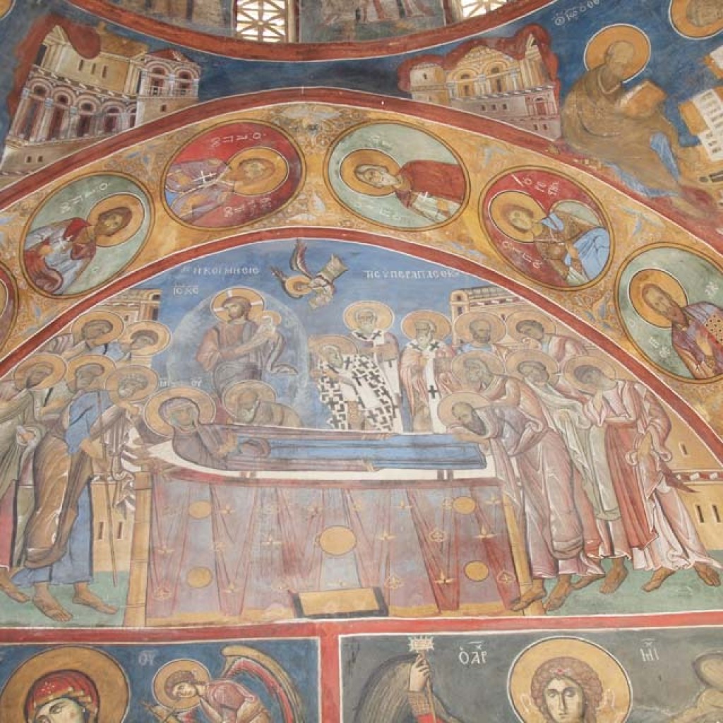 Frescoes of Panagia tou Araka Church | Visit Solea